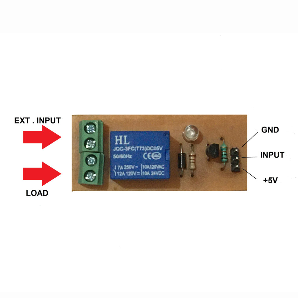 5V Single Channel Relay / 1 Ch Relay Module For Household Appliance ...
