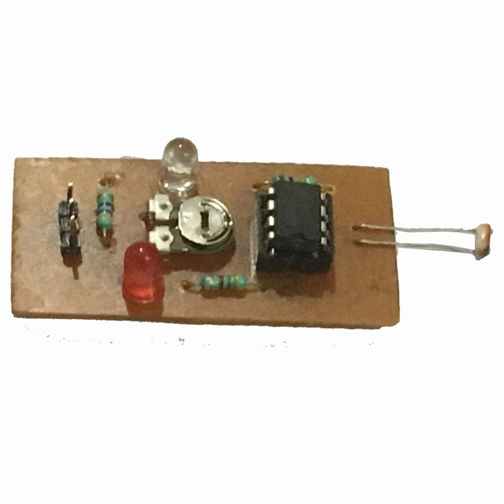 Homemade Optical Photosensitive LDR light sensor module - Project Hub