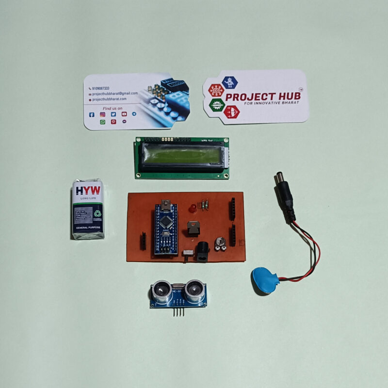 Arduino & Ultrasonic Based Distance Meter - Project Hub