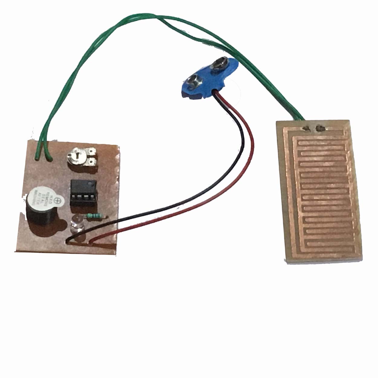 Rain Alarm on Handmade PCB - Project Hub