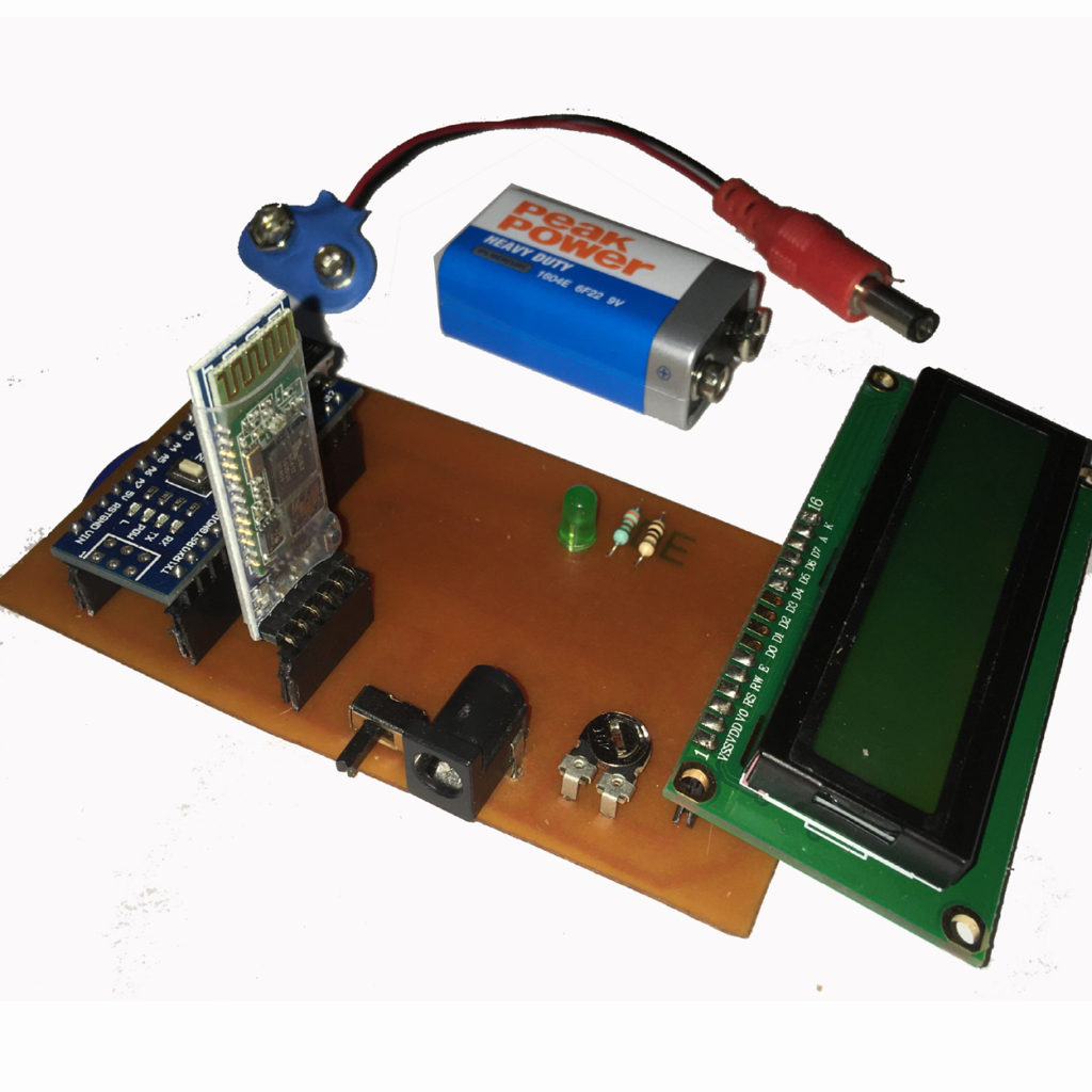 Bluetooth /Android Control Wireless Notice Board - Project Hub