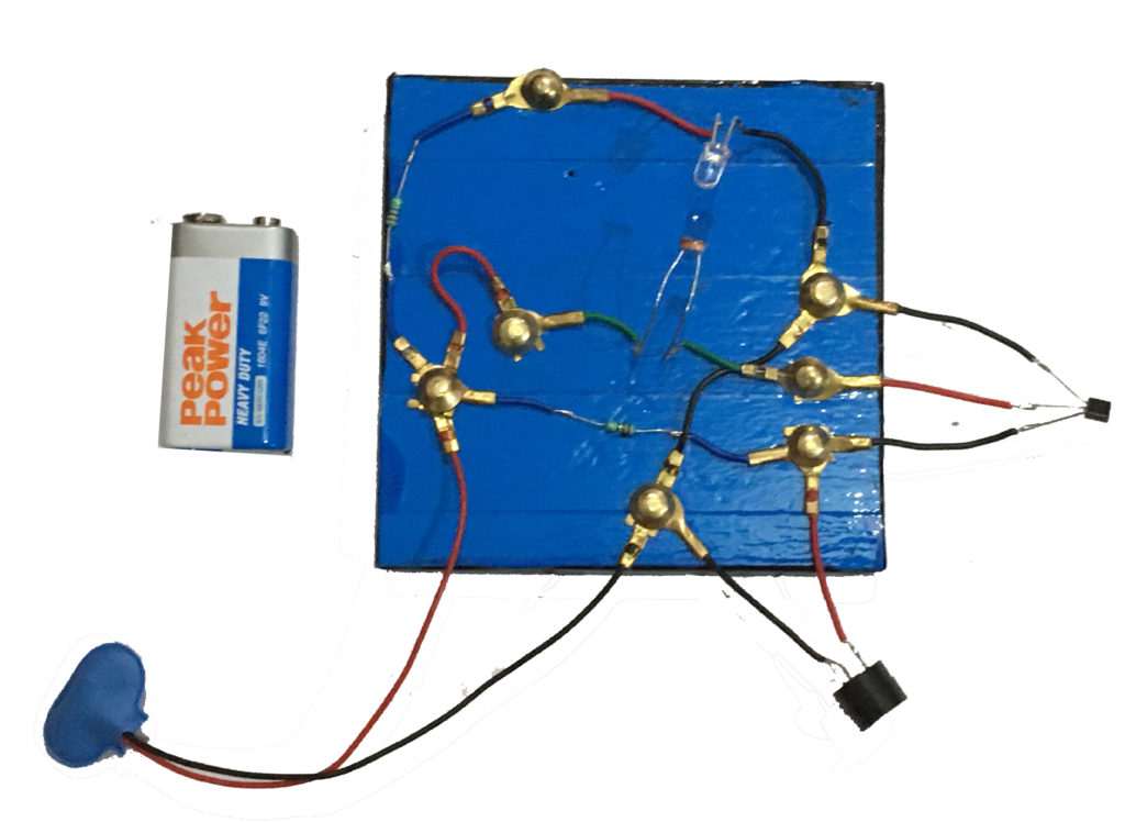 LDR & LED Based LASER Security On Board - Project Hub