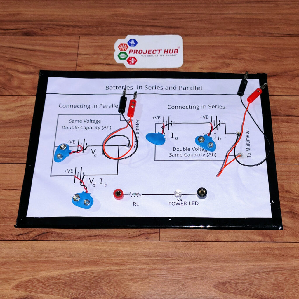 Battery in Series And Parallel - Project Hub