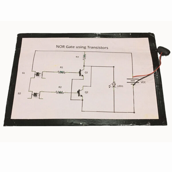 NOR logic gate using transistors - Project Hub