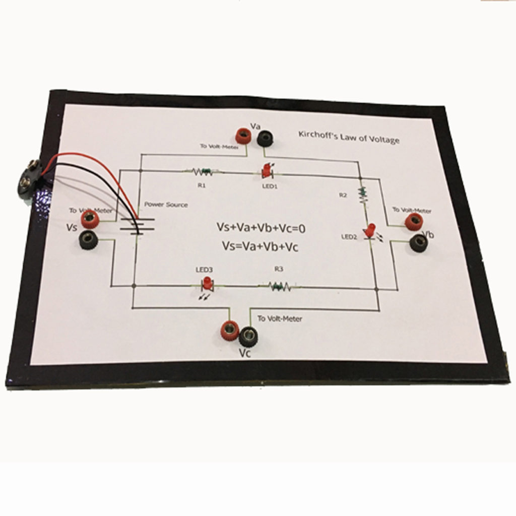 Kirchoff’s law of voltage (KVL) Mesh analysis - Project Hub