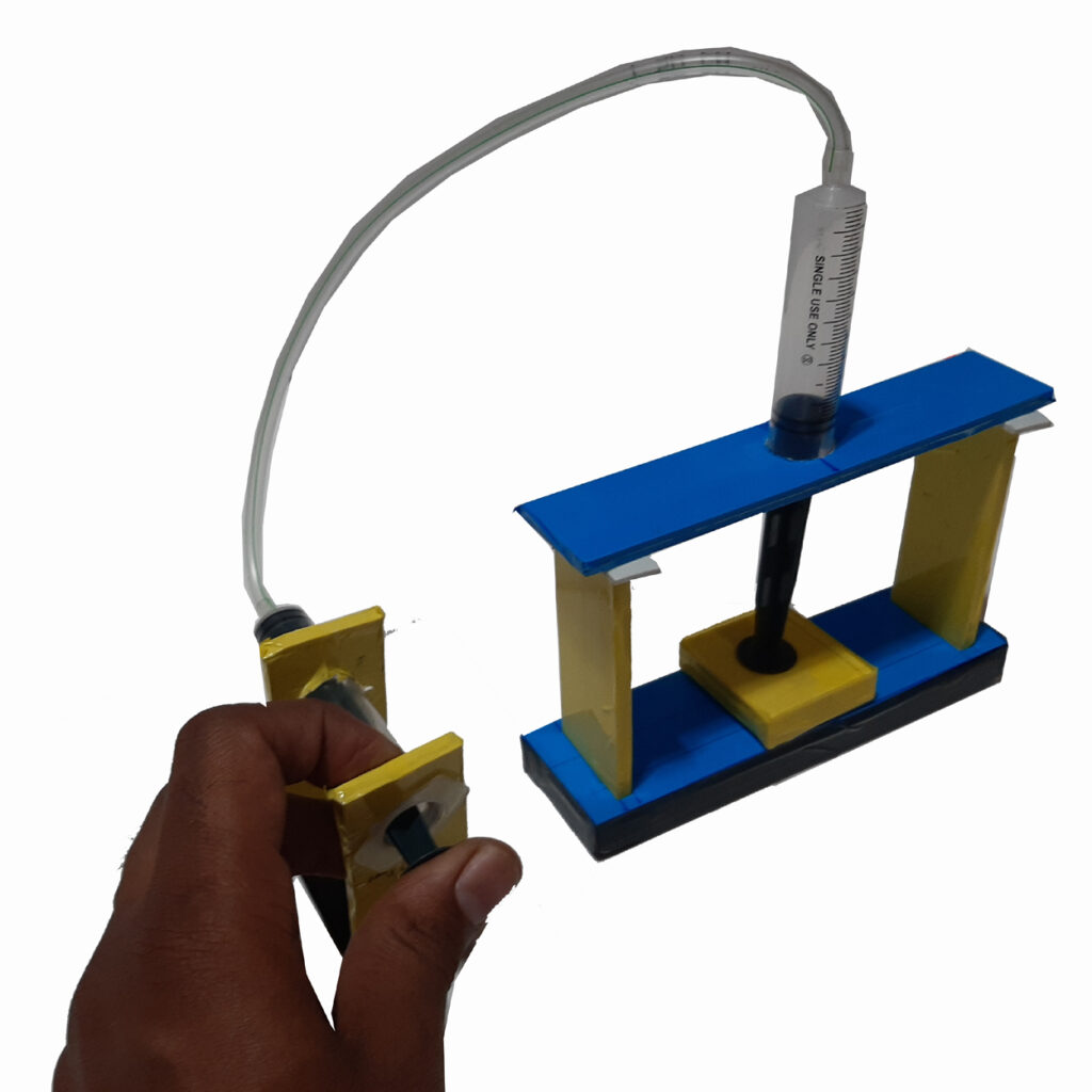 Hydraulic Press, Pascals Law DIY Project kit - Project Hub