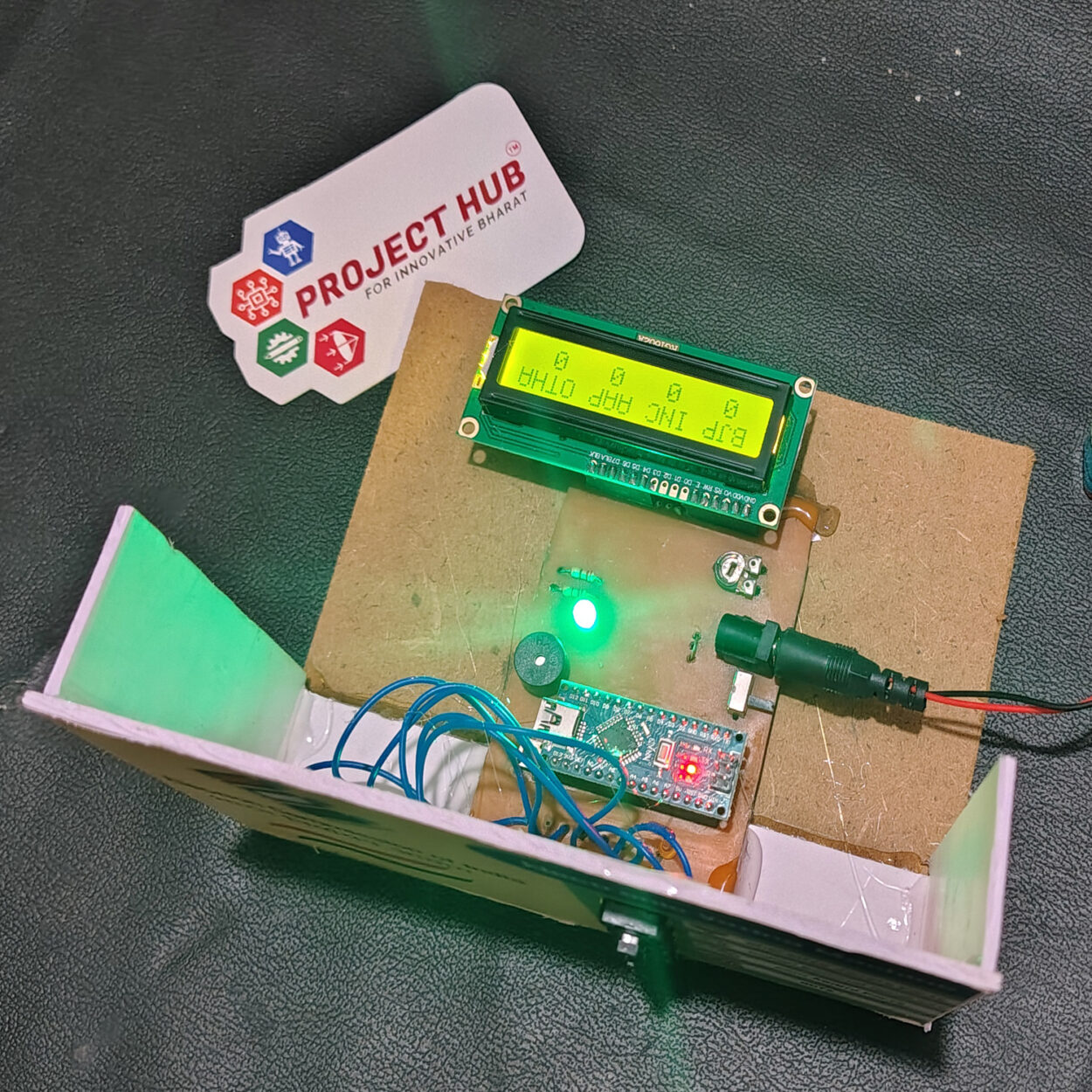 Electronic Voting Machine (EVM) with Separated Switch Panel - Project Hub