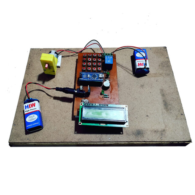 Password based Door Lock using Arduino & Relay - Project Hub