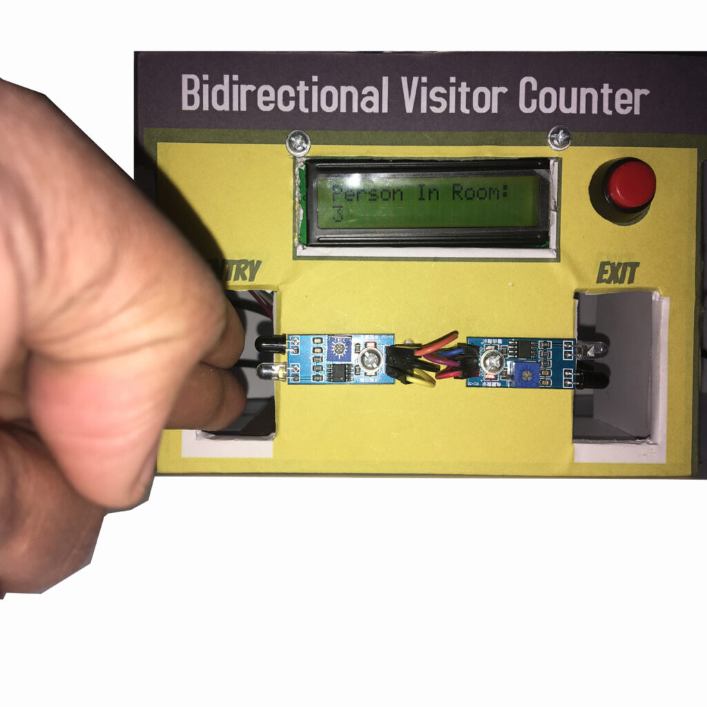 Bidirectional Visitor Counter - Project Hub