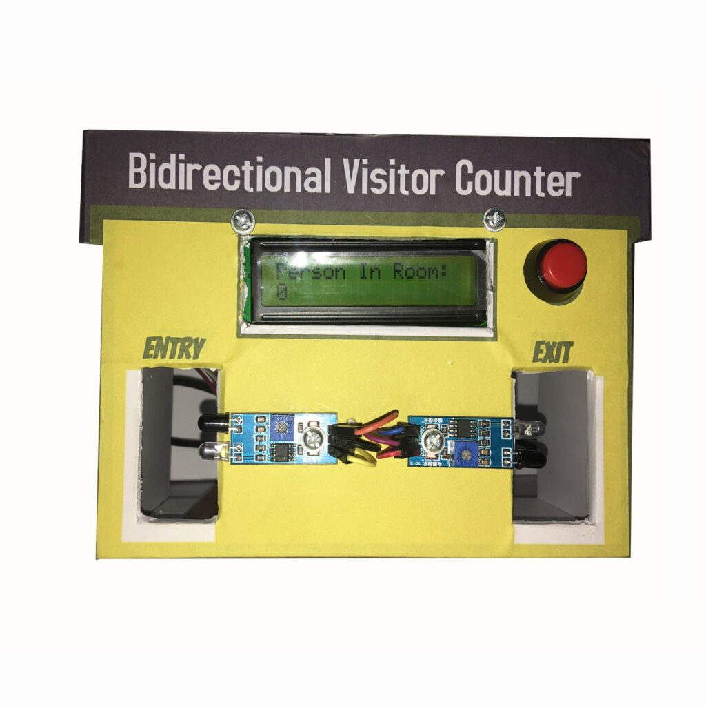 Bidirectional Visitor Counter - Project Hub