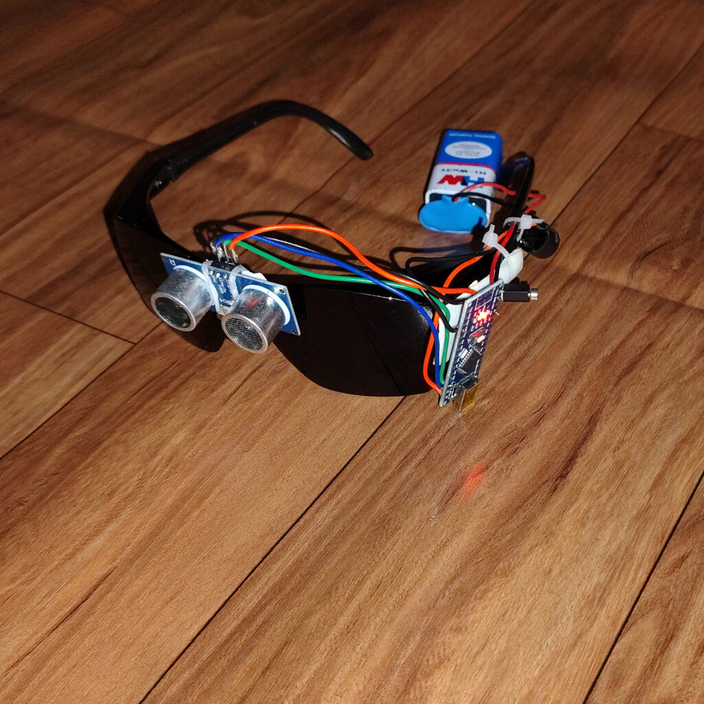 Ultrasonic Glasses for the Blind - Project Hub