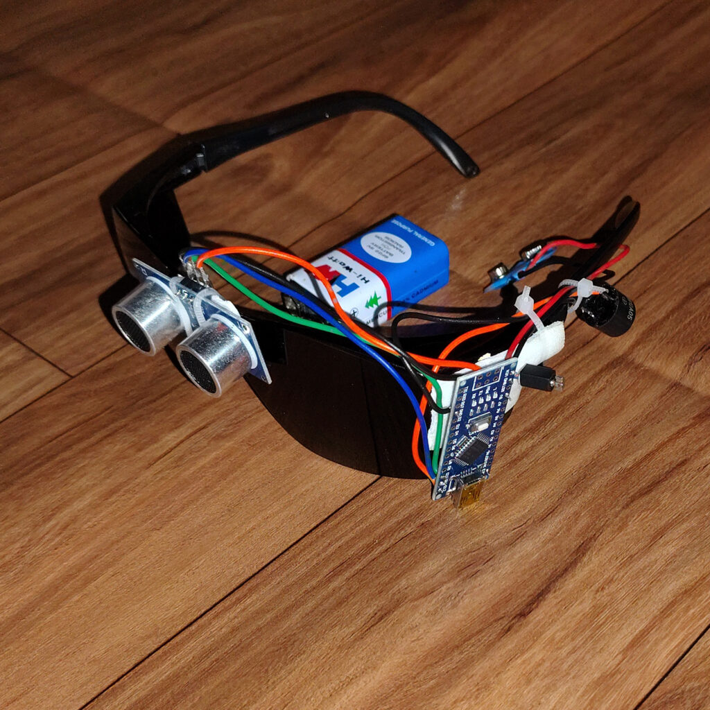 Ultrasonic Glasses for the Blind - Project Hub