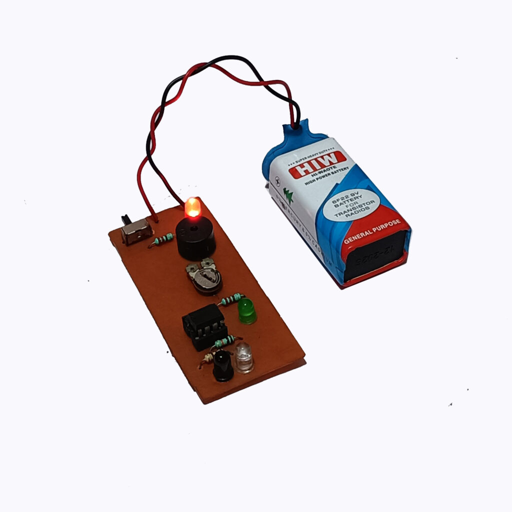 Touch less doorbell on Handmade PCB - Project Hub