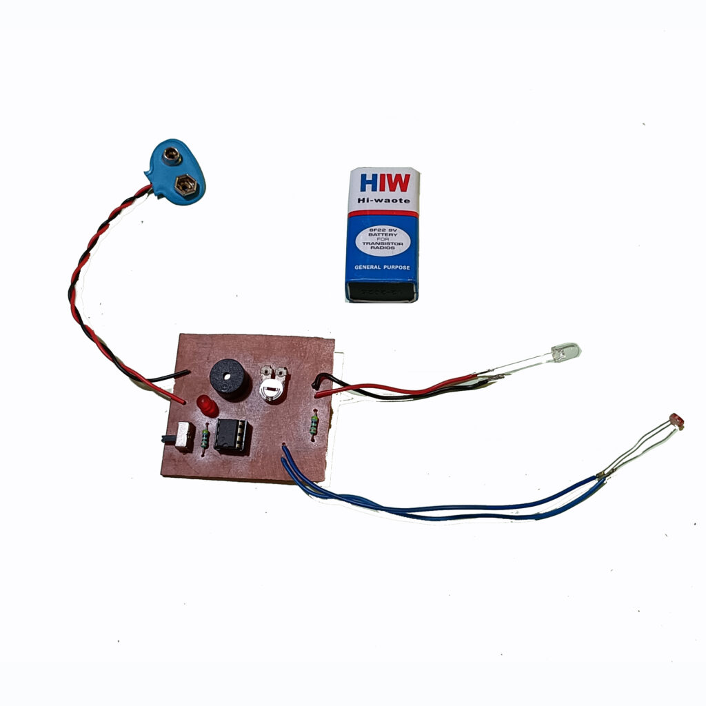LED & LDR based Security on Handmade PCB - Project Hub