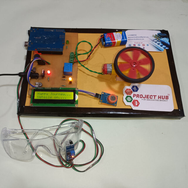 Alcohol & Eye-Blink Sensing based Vehicle Accident Prevention System using Arduino UNO & LCD ...
