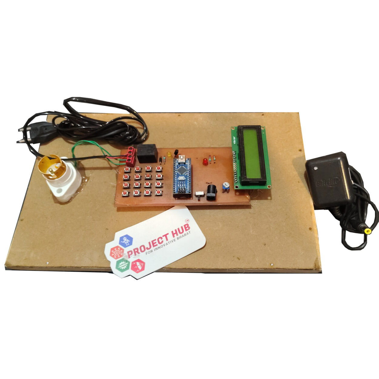 Password based Circuit Breaker using Arduino - Project Hub