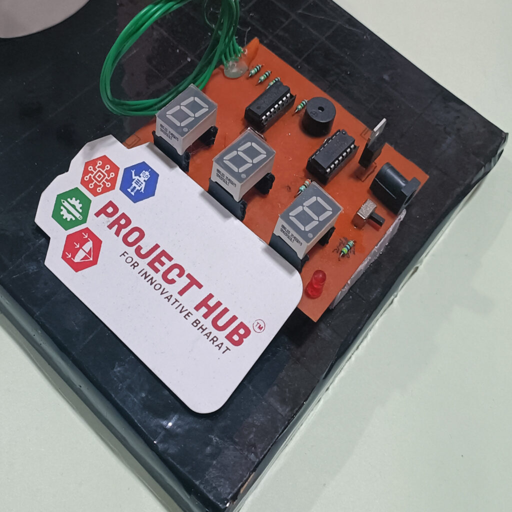 Water Level Monitoring on 7 segment display - Project Hub