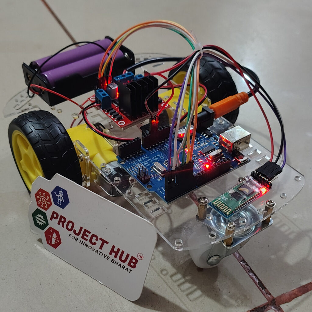Smart Phone/Bluetooth Controlled Robot - Project Hub