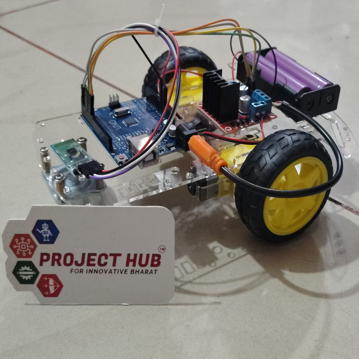 Smart Phone/Bluetooth Controlled Robot - Project Hub