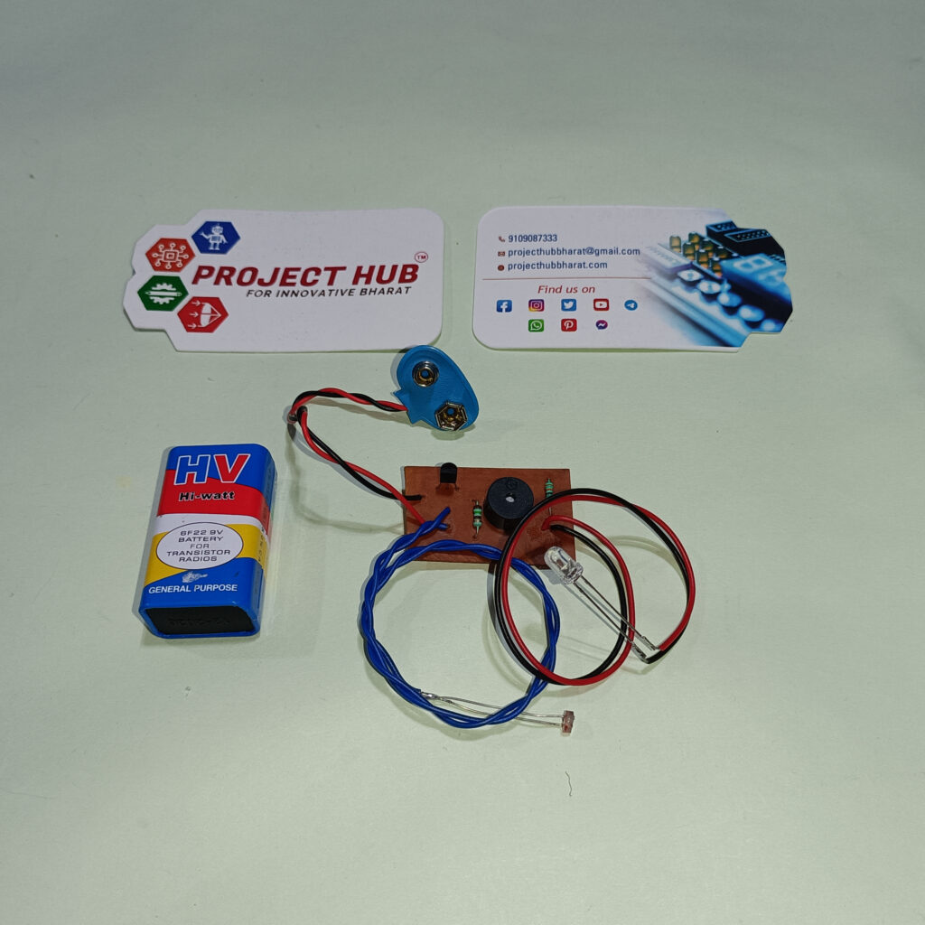 LED & LDR Based Security using Transistor - Project Hub