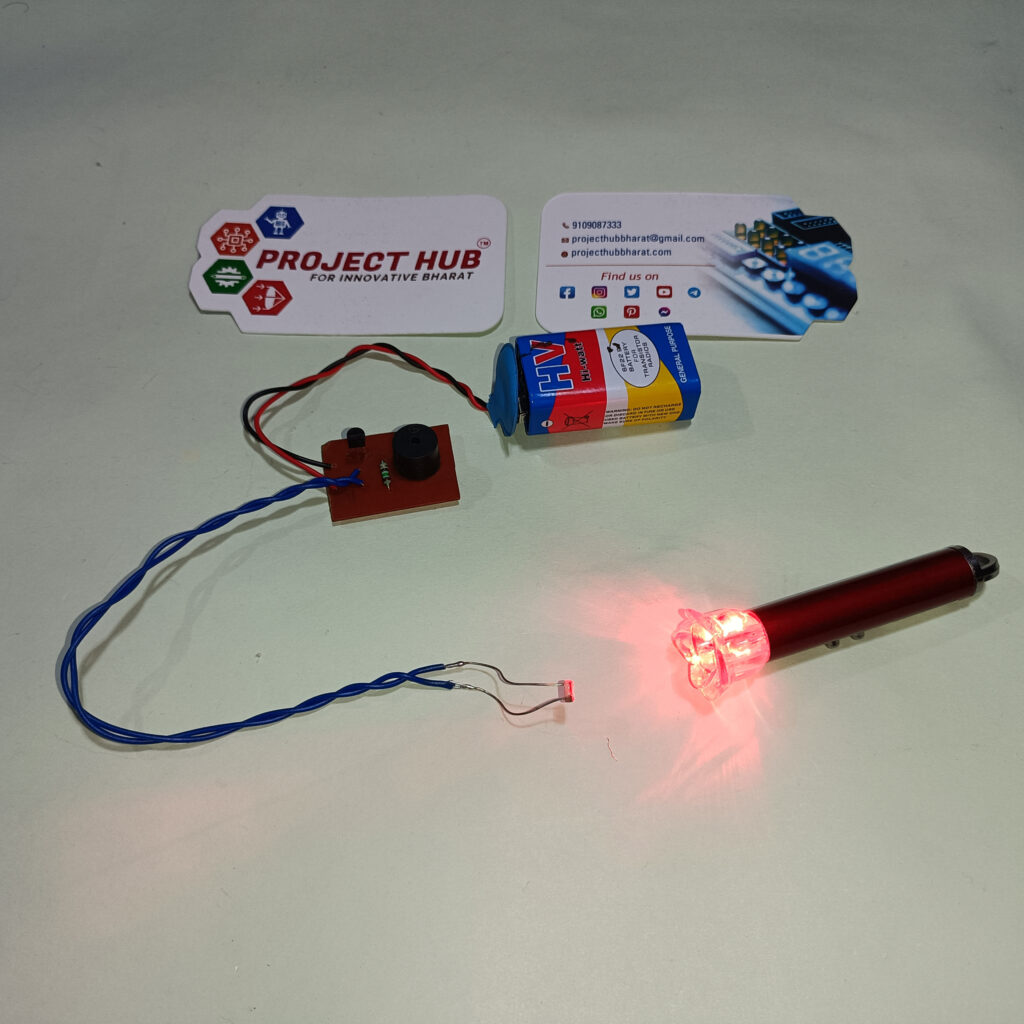 Simple LASER Security System using Transistor - Project Hub