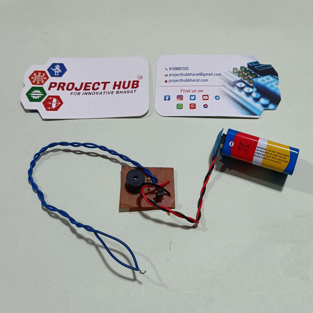 Fence Wire loop security system using Transistor - Project Hub