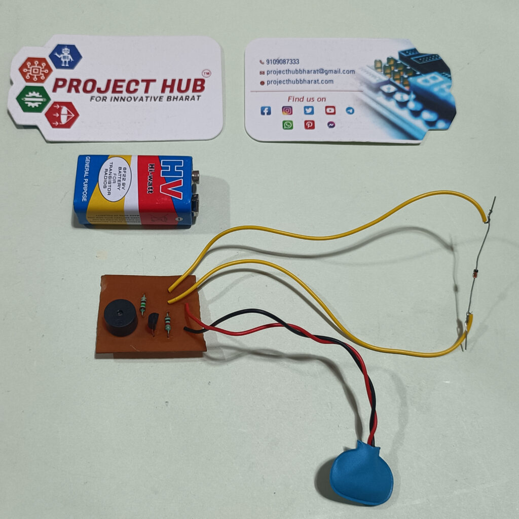 Fire Alarm using Transistor & Diode - Project Hub