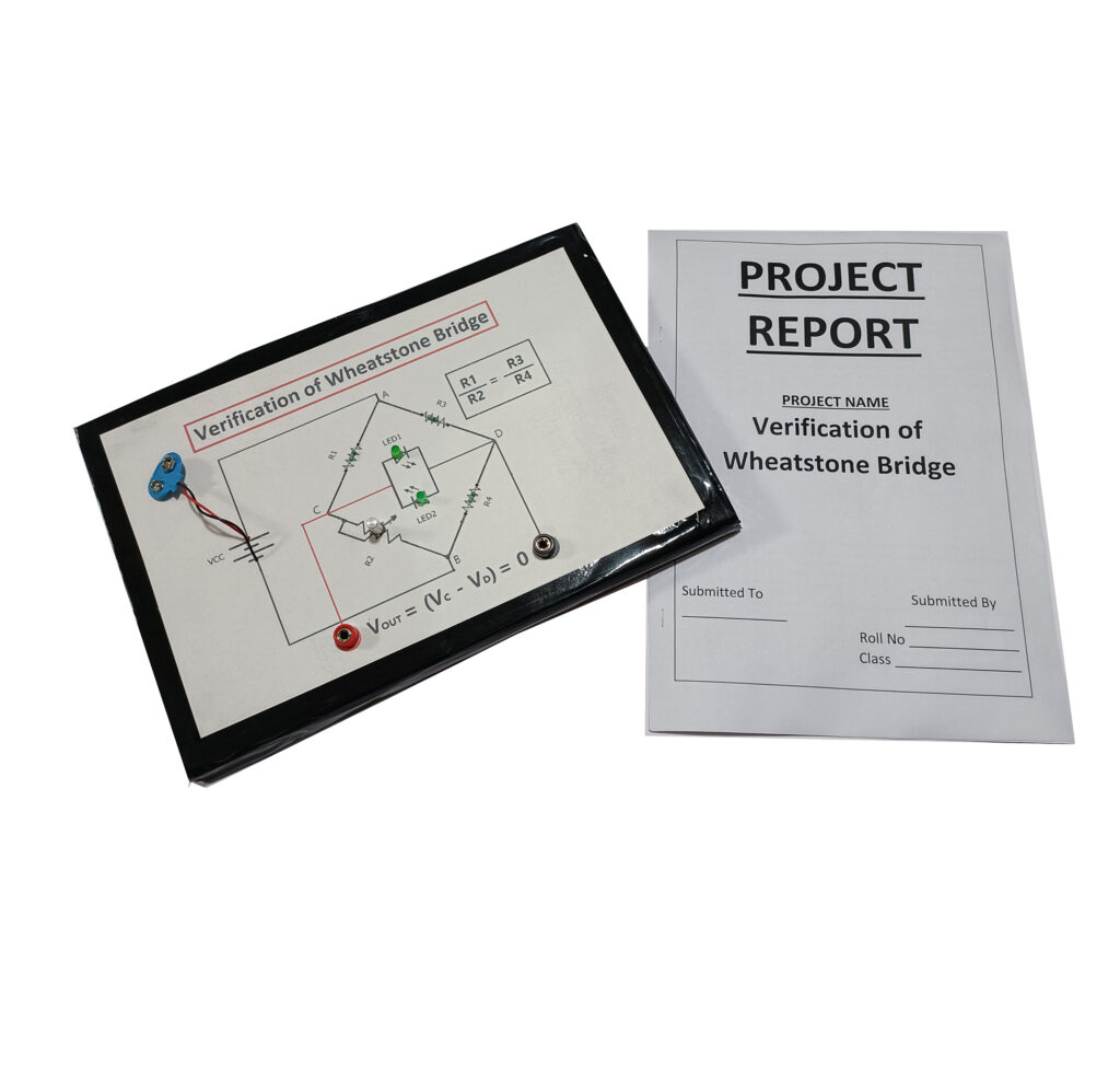 Representation of Wheatstone bridge - Project Hub