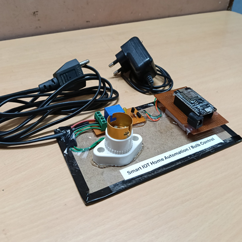 IoT Based Smart Bulb Control via Web Server - Project Hub